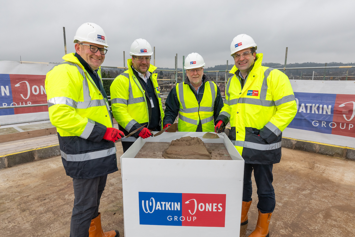 Watkin Jones tops out at The Brook PBSA scheme in Bath