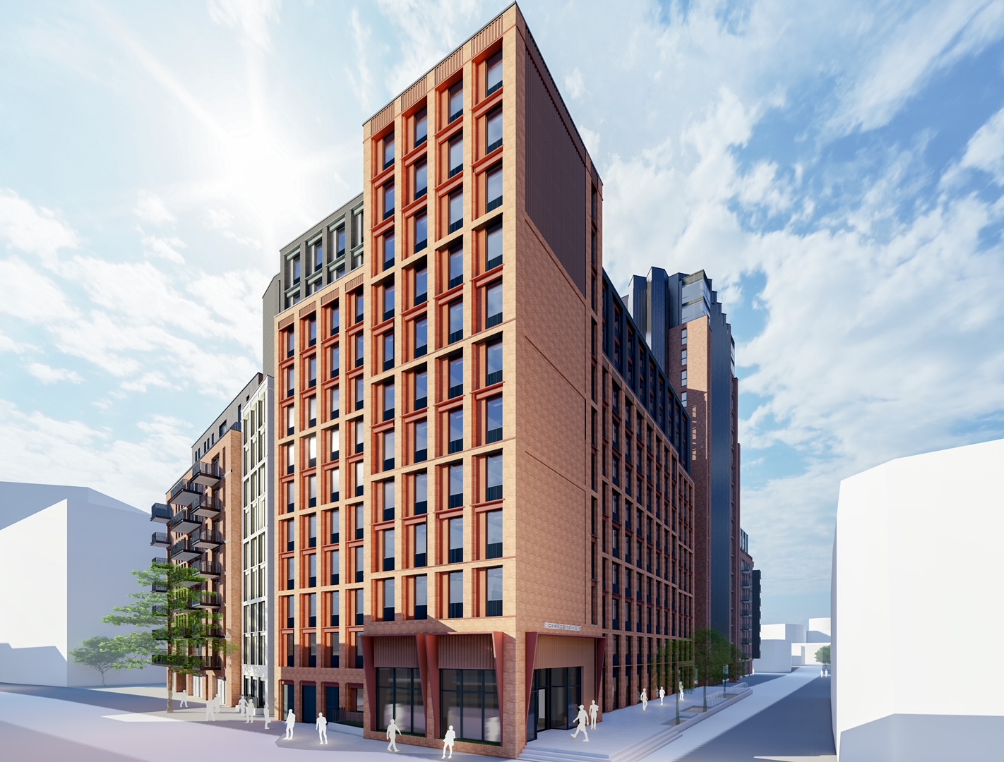 Glassworks PBSA development tops out