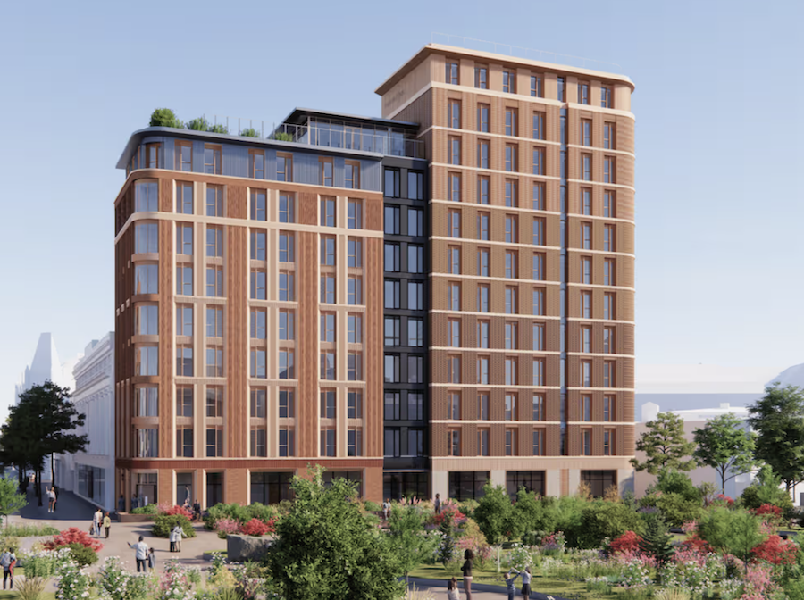 Peveril and Sladen's Hanson House PBSA progresses - PBSA…